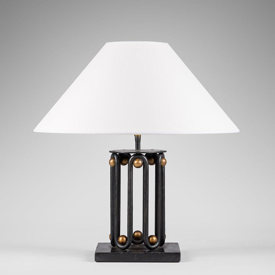 Jean Royère, "Ondulation" table lamp (sold) - Galerie Chastel Maréchal