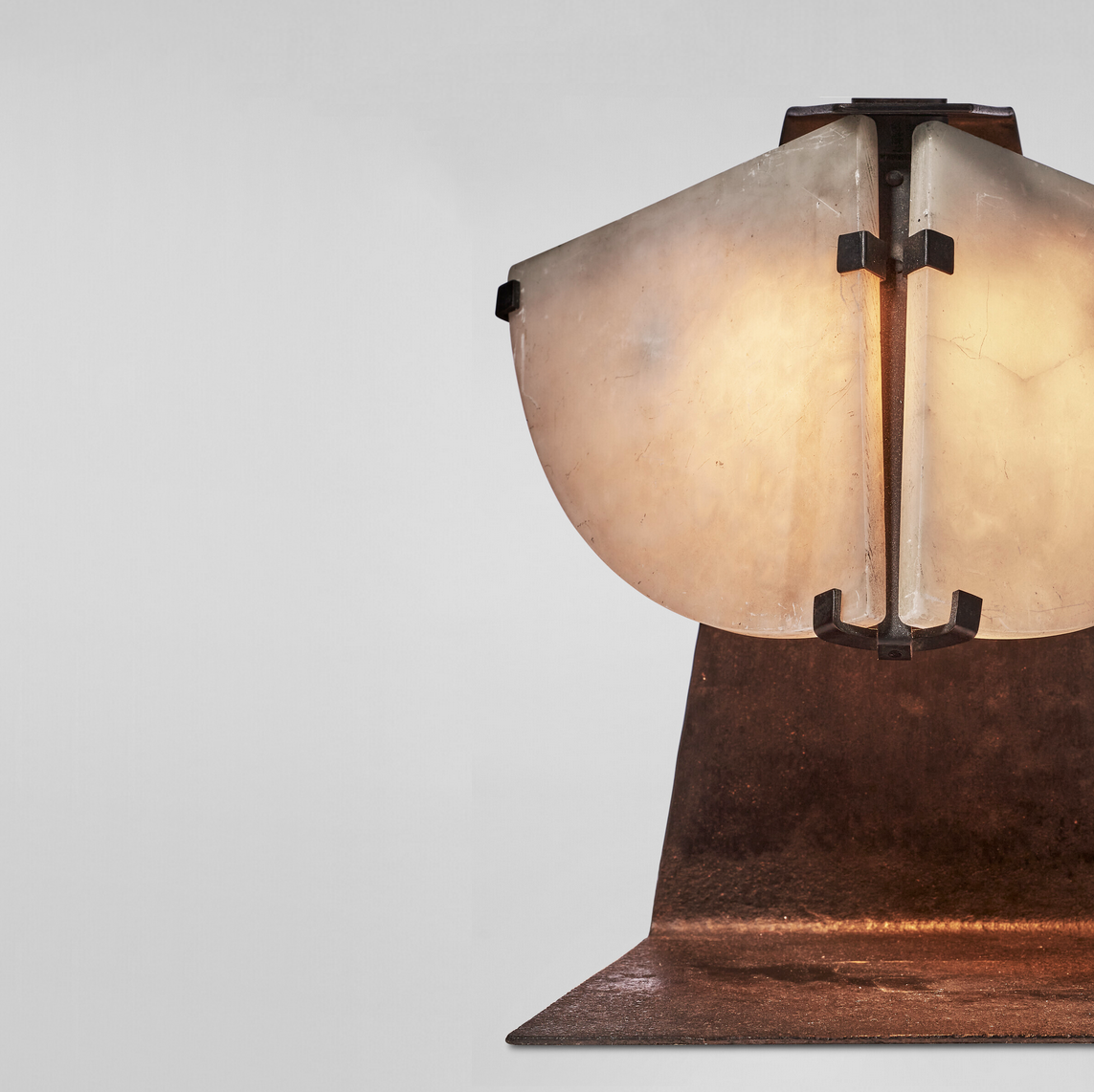 Pierre Chareau Masque Lamp Galerie Chastel Mar chal